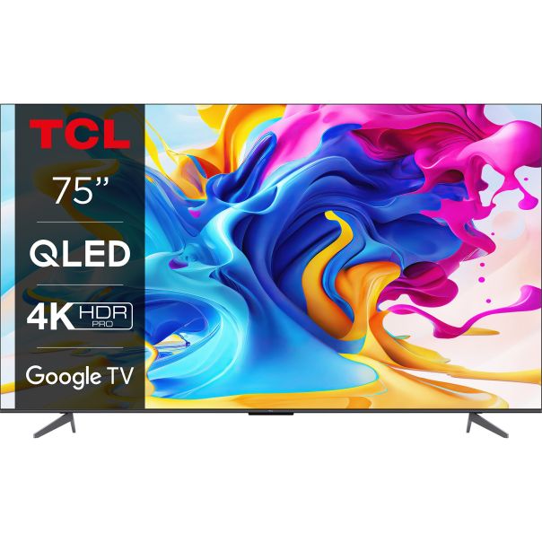 TCL Televizor 75C643, Ultra HD, Google TV Smart