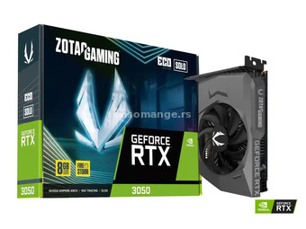 Grafička karta Zotac Gaming Geforce RTX 3050 Eco Solo 8GB DDR6 128 bit 3xDP/HDMI