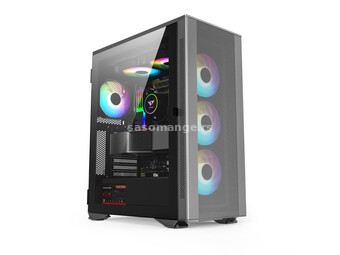 Kuciste 700W Raptor Armor RGB/USB 3.0/700W/Window 400x216x495mm