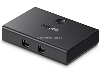 KVM svič Ugreen 30345 USB 2.02x1 (1in - 2out)