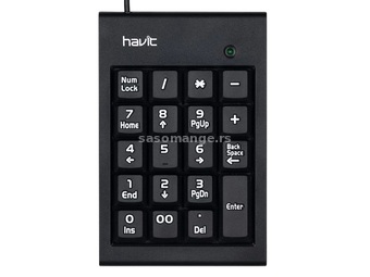 HAVIT KB223 PC USB Numerička Tastatura