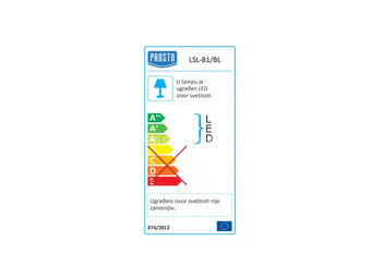 PROSTO stona LED lampa 3.2W (LSL-81BL)