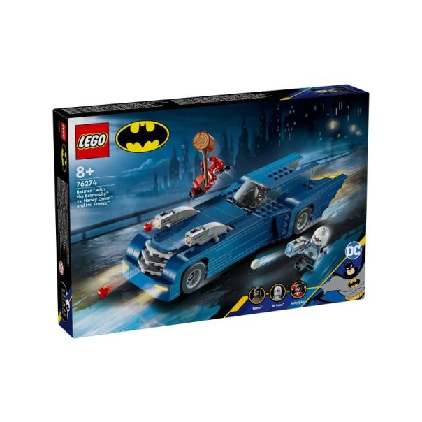 LEGO 76274 Betmen™ sa Betmobilom™ protiv Harli Kvin™ i Gospodina Ledenog™