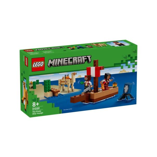 LEGO 21259 Putovanje na gusarskom brodu