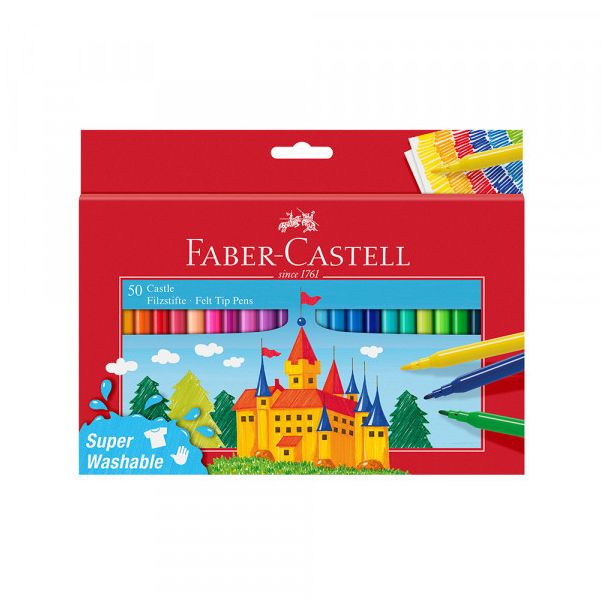 FABER CASTELL Flomaster školski 1/50 554204 castle