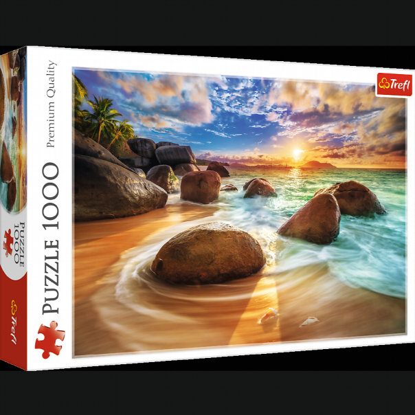 TREFL Puzzle 1000 delova Plaža Samudra u Indiji