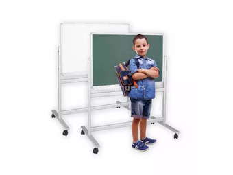 2x3 Tabla bela/zelena dvostrana 2x3 TDSK96 60X90 EDU KIDS ( A566 )