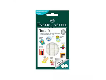 Faber Castell Kreativna traka Faber Castell bela 50gr 1/90 589150 / 187091 ( B110 )