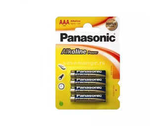 Panasonic Baterija Panasonic alkalna AAA LR3 1.5V 1/4 039334 ( A430 )