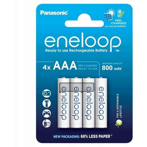 PANASONIC ENELOOP AAA/4B BK-4MCDE/4CP