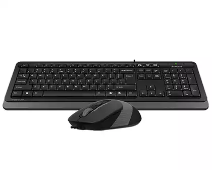 A4 TECH F1010 FSTYLER USB YU siva tastatura + USB sivi miš