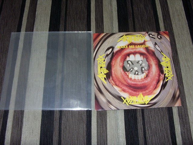 Anthrax – Make Me Laugh 7` singl Megaforce UK 1988.