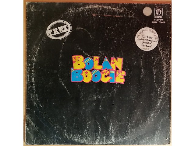 LP T.REX - Bolan Boogie (1979) Greece, VG/G+ vrlo dobra