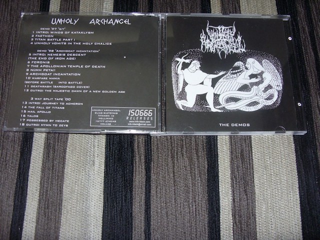 Unholy Archangel – The Demos CD ISO666 Greece 2003.