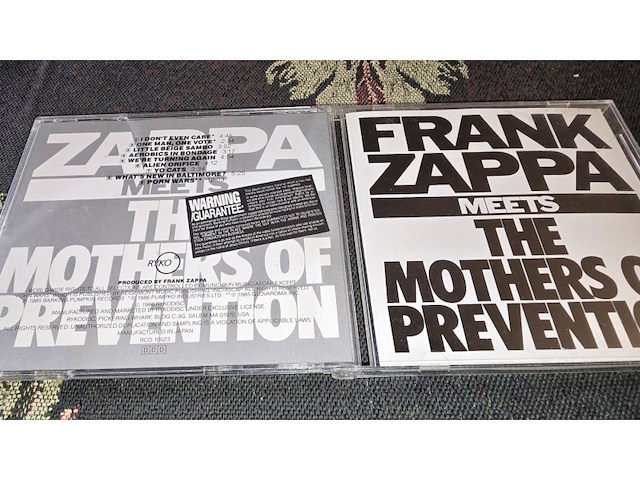 Frank Zappa meets The Mothers of Prevention , ORIG.