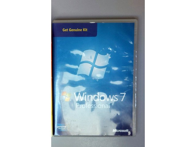 Windows 7 Professional Get Genuine Kit