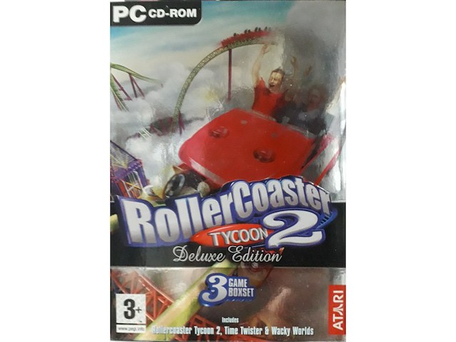 RollerCoaster Tycoon 2  3PC-CD-ROM