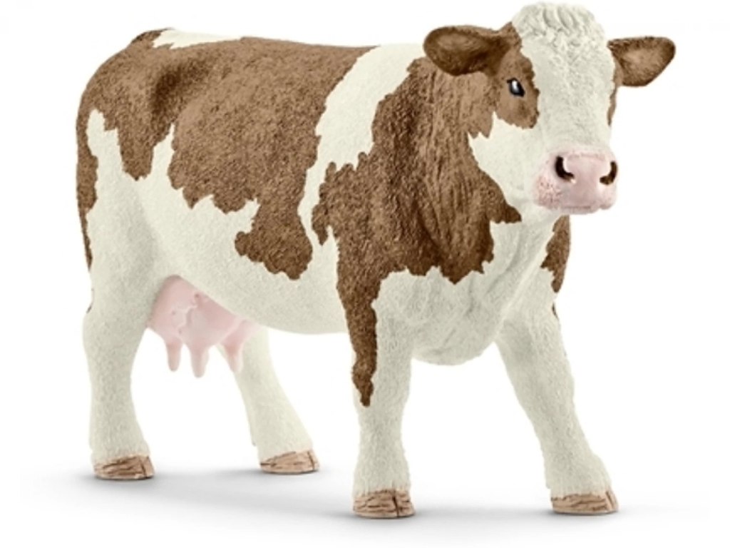 SCHLEICH FARM WORLD SIMMENTAL KRAVA