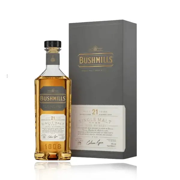 BUSHMILLS Single Malt Irish whisky 21 YO 40% vol. 0.7l