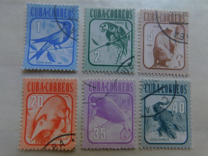 CORREOS DE CUBA 1981 KOMPLET SERIJA