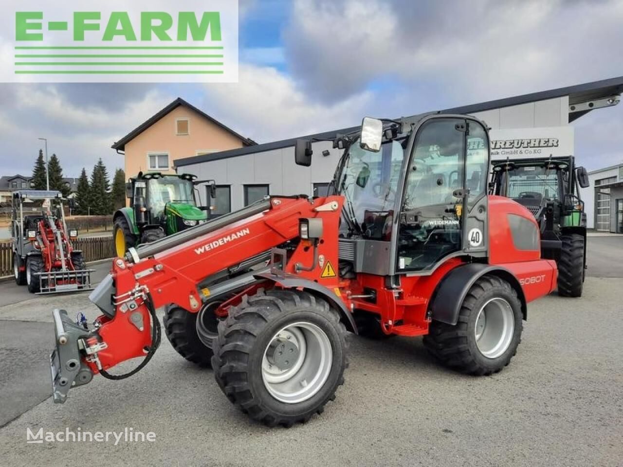 Weidemann 5080t stage v mini bager