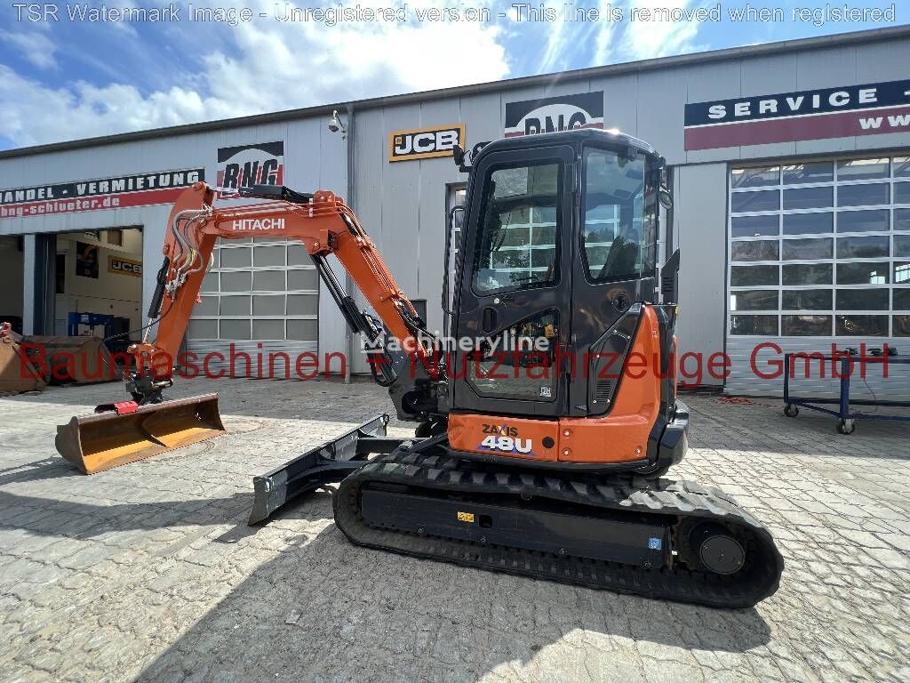 Hitachi ZX48U-6 -gebraucht- mini bager