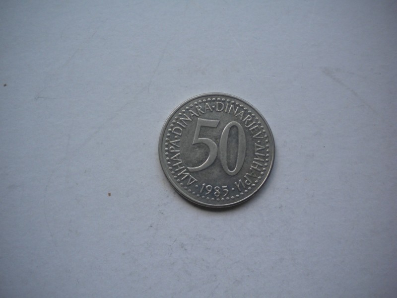 50 DINARA 1985 - SFRJ