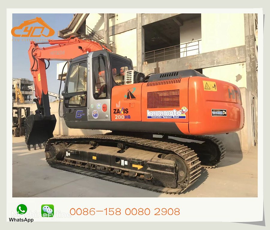 Hitachi ZX200 bager guseničar