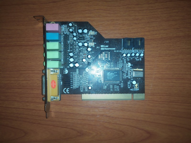 C-Media CMI8738 C3DX PCI-6ch-MX HRTF 3D Audio