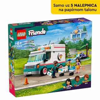 Lego friends ambul.vozi.boln.med.grada