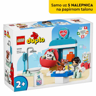 Lego duplo town poseta veterinar.klinici