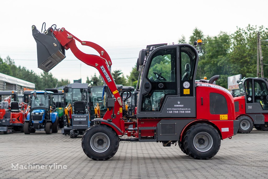 Novi Kingway 811 FARMER 4x4 PRO ŁADOWARKA KINGWAY MODEL 912 LUKAS 4x4 NOWA GW multifunkcionalni utovarivač