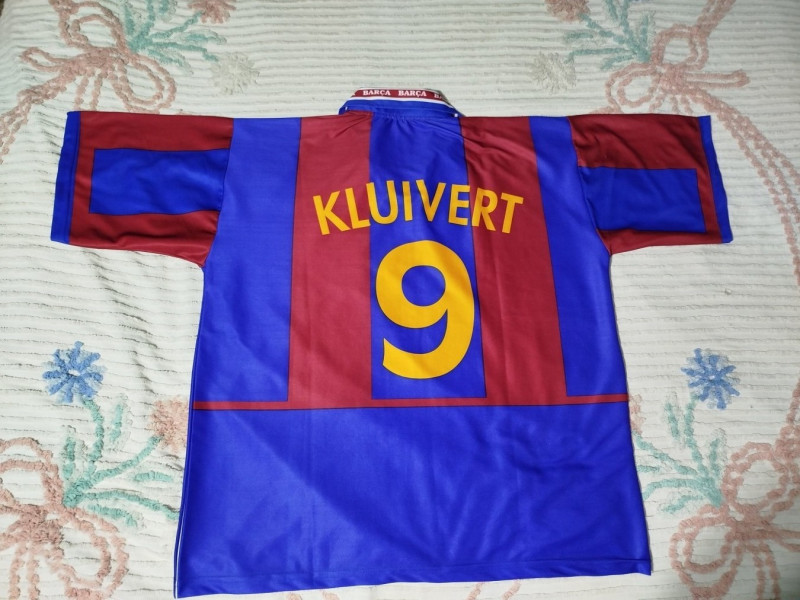 BARCA® FK Barcelona vs BETIS dres Patrick Kluivert 9 XL