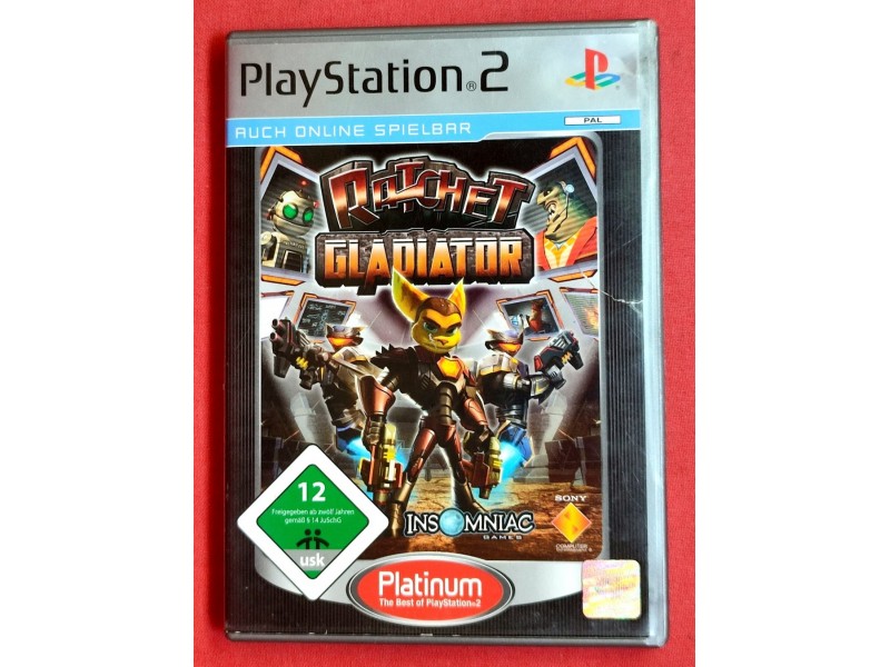 Ratchet Gladiator - Platinum / PS2 Originalna Igra