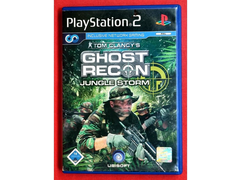 Tom Clancys Ghost Recon Jungle Storm / PS2 Orig Igra