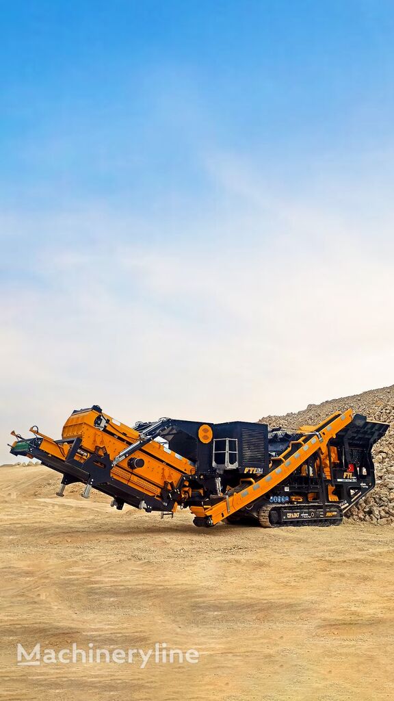 Novo FABO FTI-130s Tracked Impact Crusher mobilna postrojenje za drobljenje