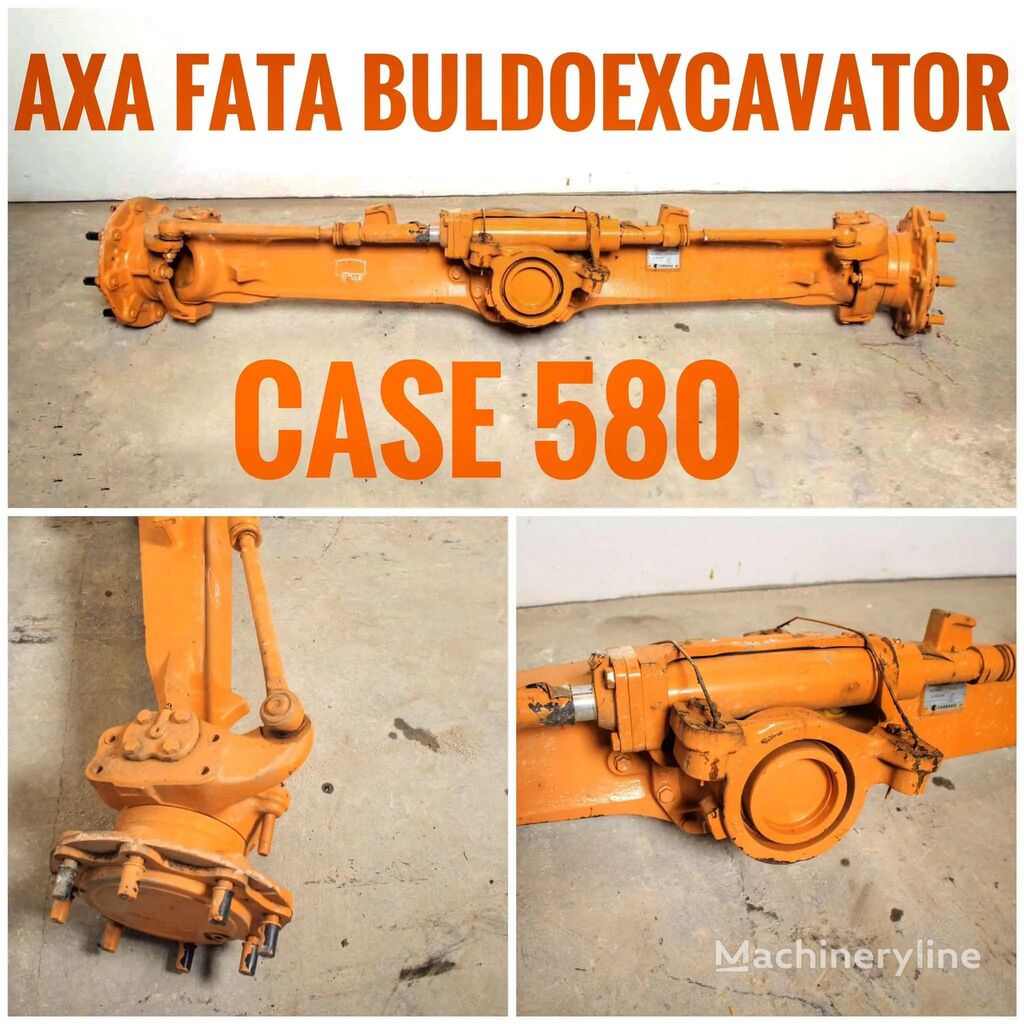 AXA față buldoexcavator 580 prednji most za Case Buldoexcavator Case 580 građevinske mašine