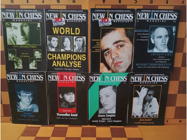 New in Chess Magazine 1994 god (komplet) sah