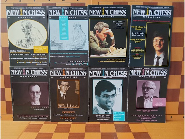 New in Chess Magazine 1995 god (komplet) sah