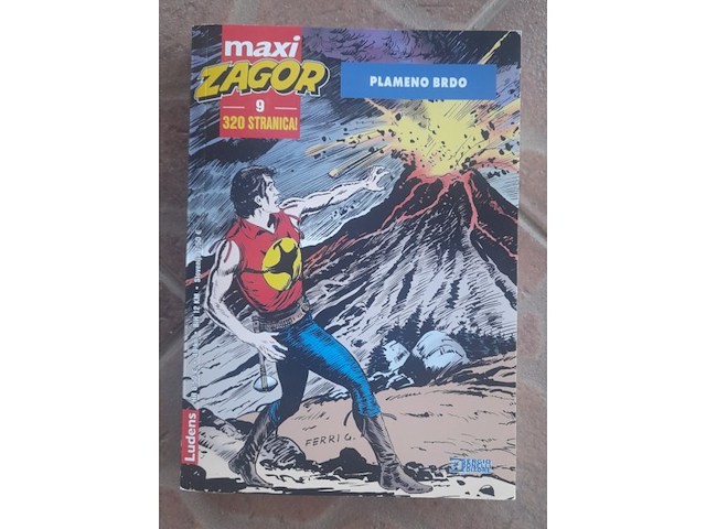 Zagor Ludens Maxi #9, Plameno brdo