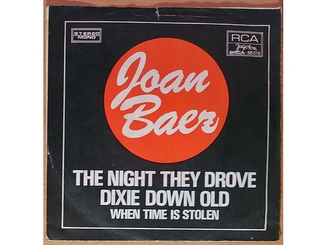 SP JOAN BAEZ - The Night They Drove Dixie Down (1971)