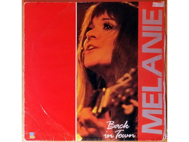 LP MELANIE - Back In Town (1987) ploča MINT, omot VG