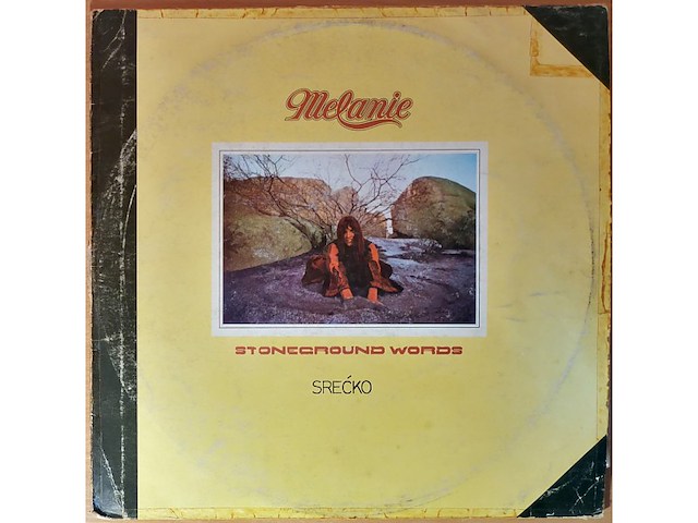 LP MELANIE - Stoneground Words (1973) VG/VG-