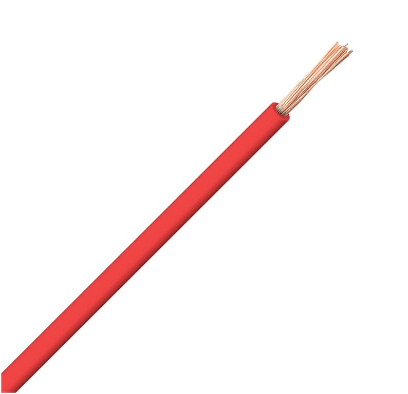 Provodnik H05V-K 0.75mm2 (PVC izolacija) crveni