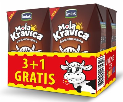 MLEKO ČOKOLADNO 1% 3X0.25L TB + 0.25L GRATIS
MLEKO ČOKOLADNO 1% 3X0.25L TB + 0.25L GRATIS