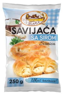 SMRZNUTA SAVIJACA SA SIROM MARA 250G
SMRZNUTA SAVIJACA SA SIROM MARA 250G