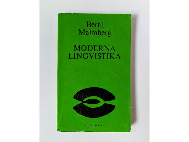 MODERNA LINGVISTIKA - Bertil Malmberg