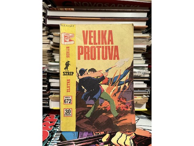 Zlatna serija 672 Velika protuva - Zagor