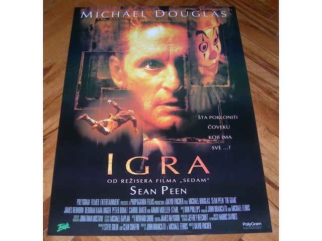 Igra (David Fincher) - filmski plakat