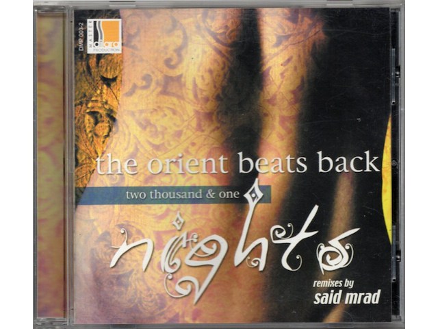 Said Mrad - The Orient Beats Back  [CD]